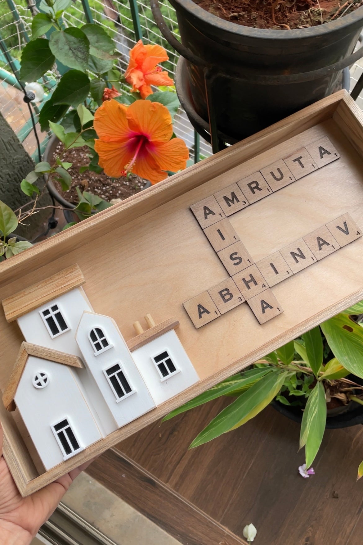 Scrabble House Sign – NotSoShabby