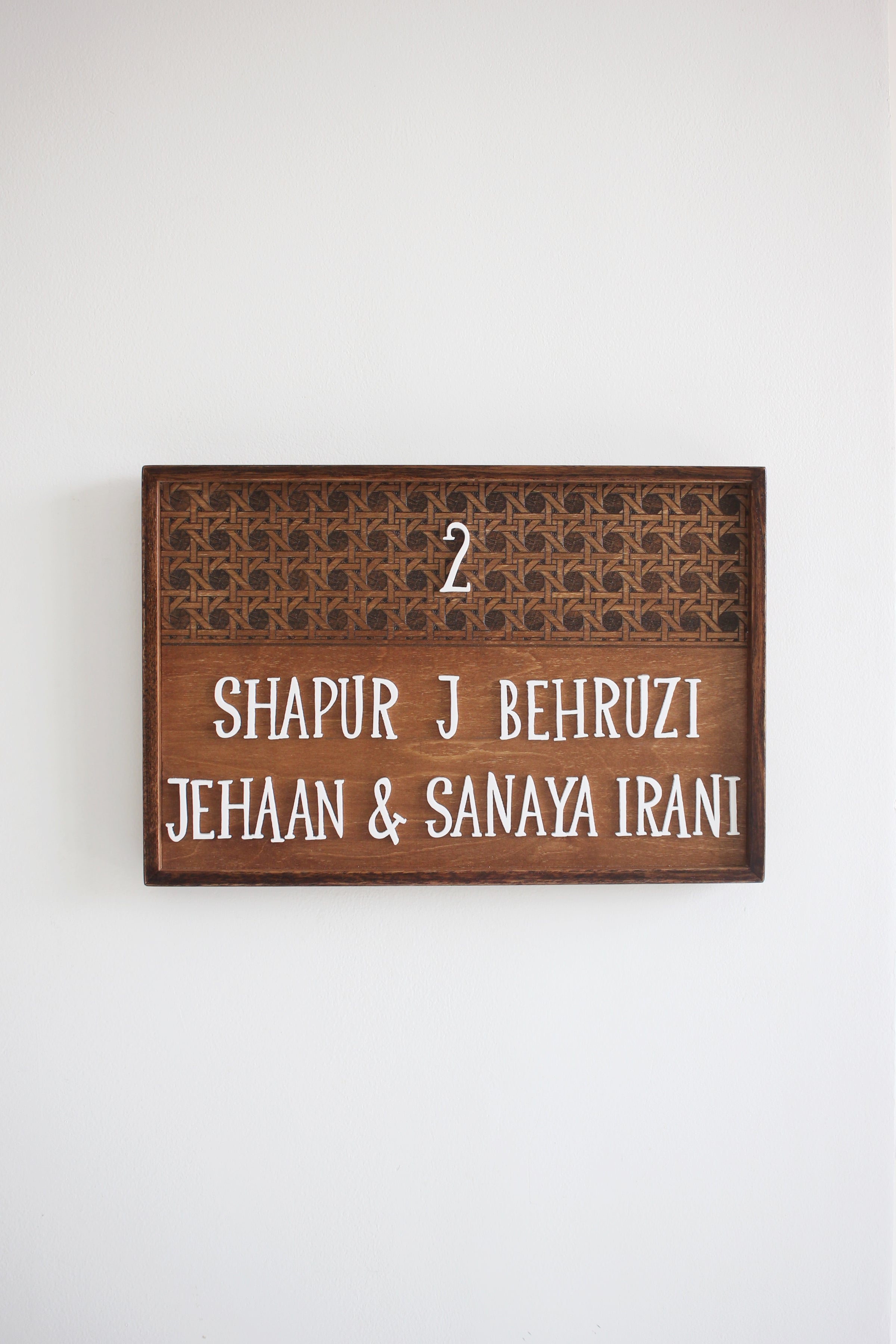 Rattan Band Sign – NotSoShabby