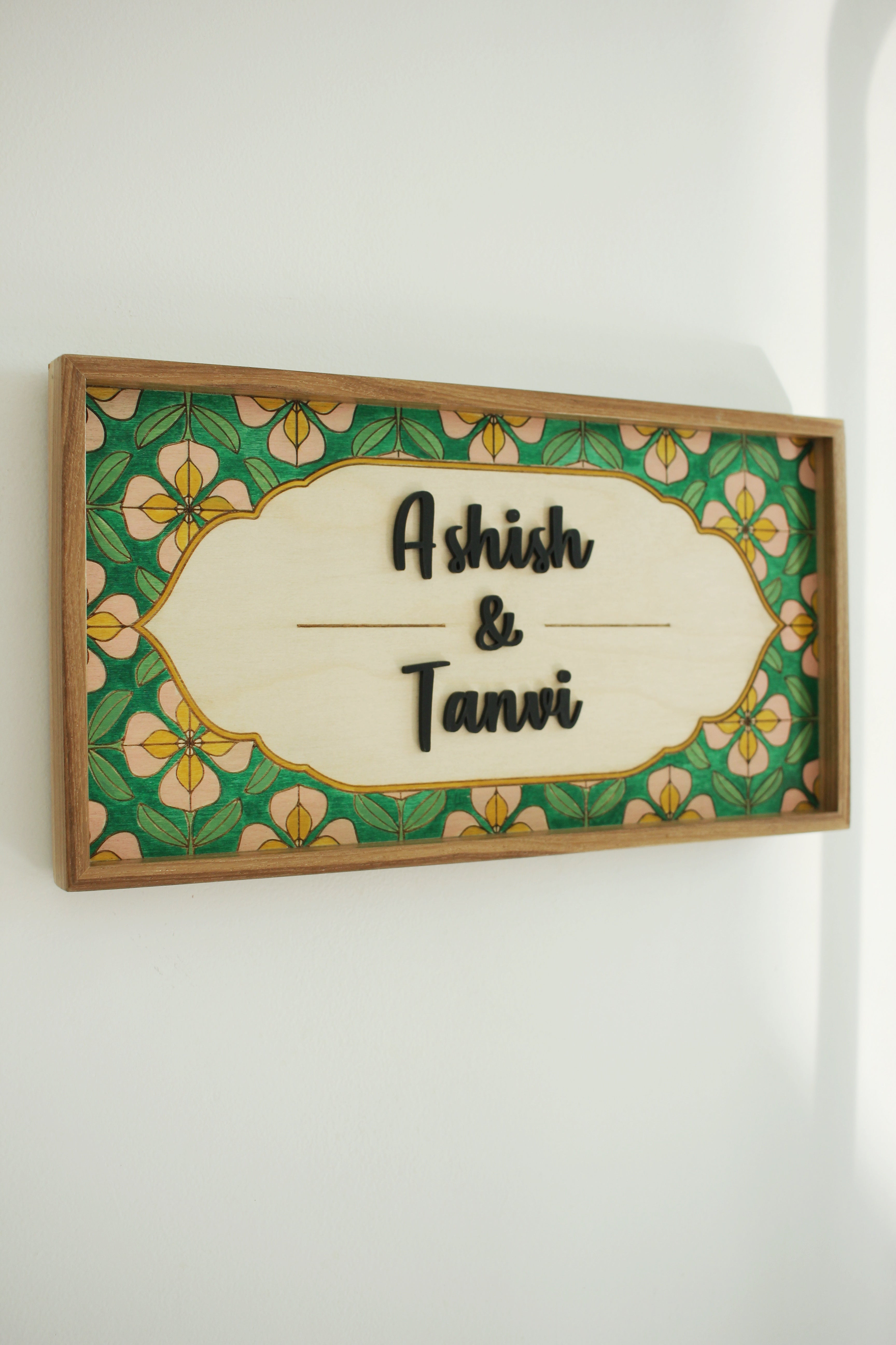 Flower Pattern Sign – NotSoShabby