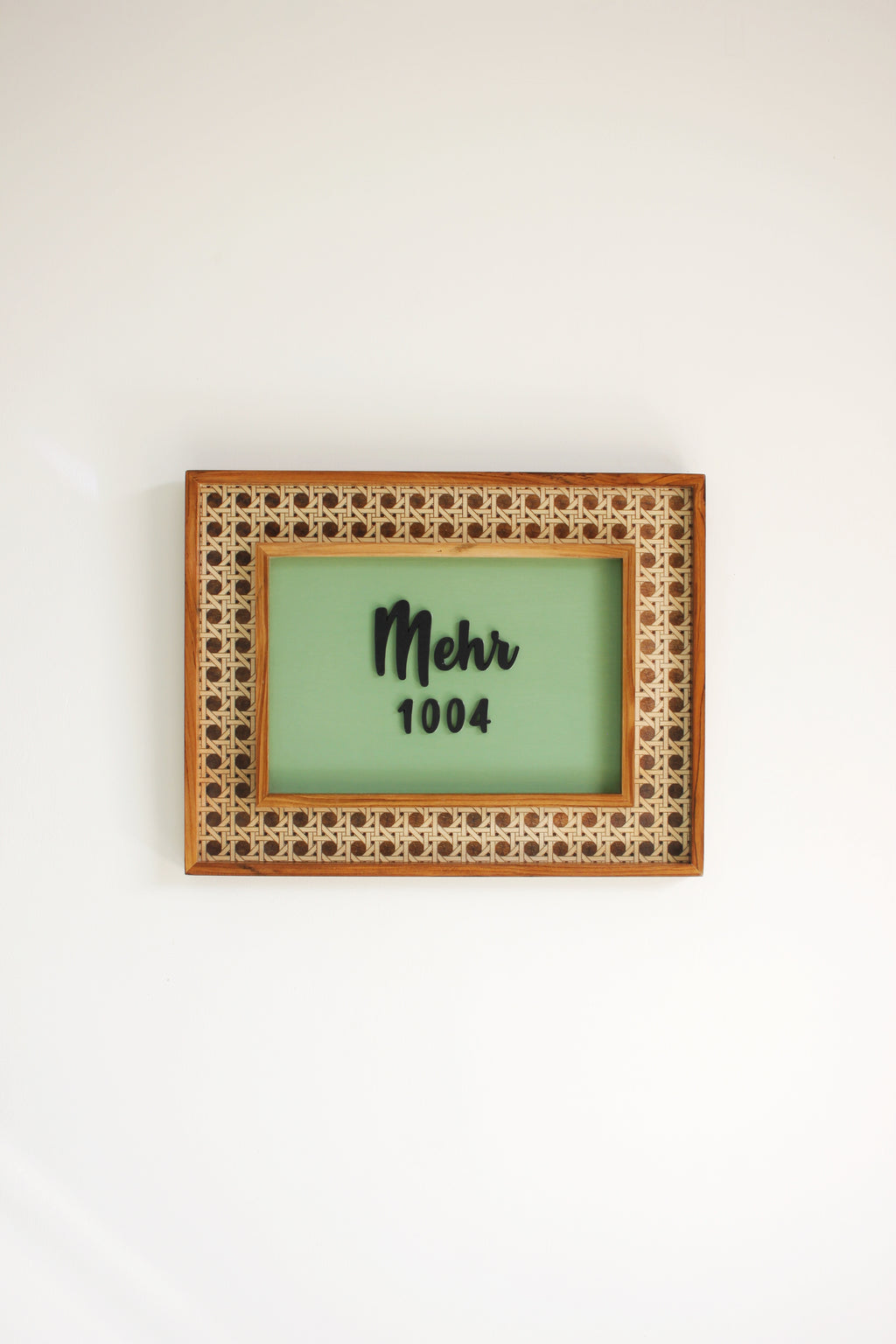 Rattan Border Sign – NotSoShabby