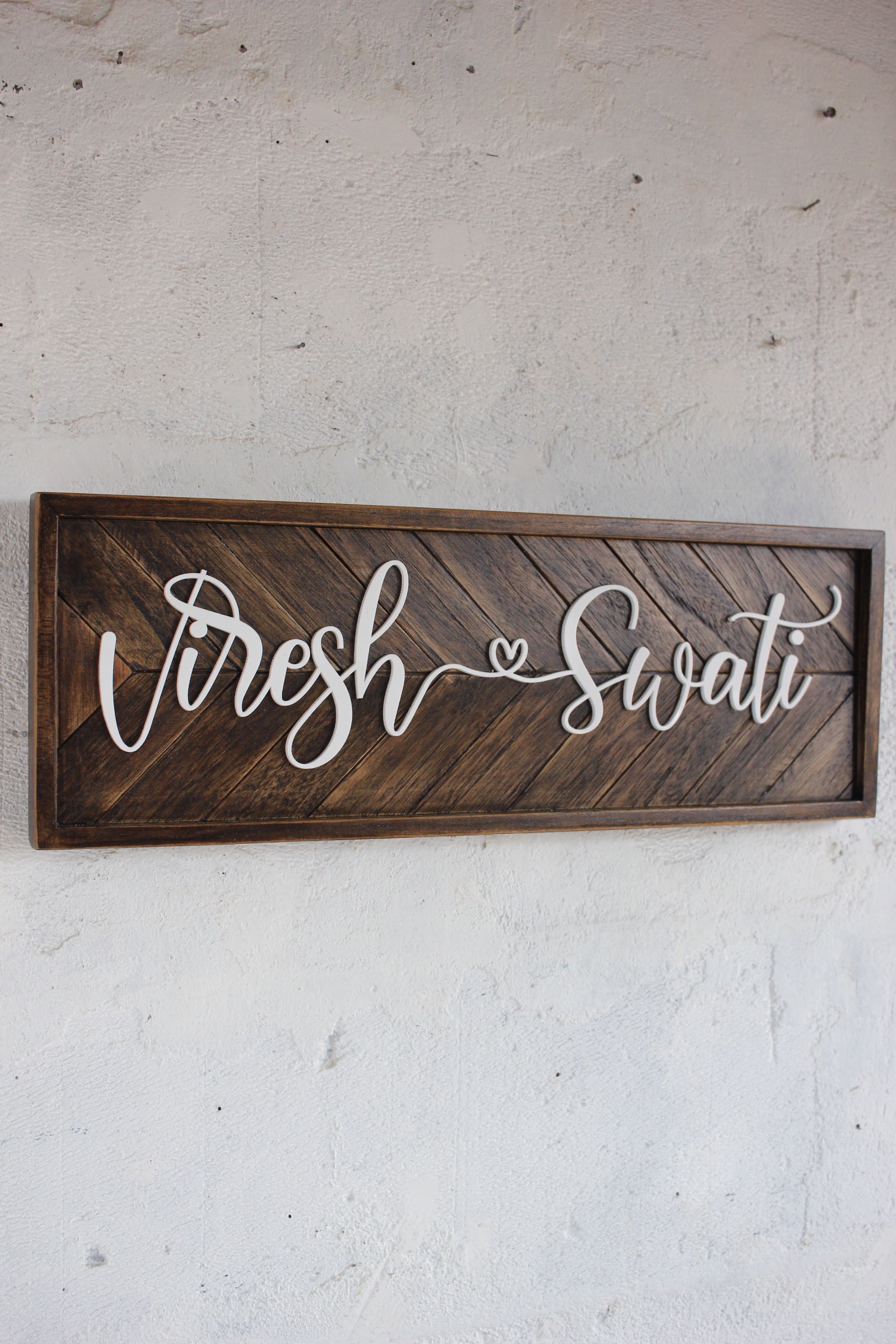 Chevron Box Sign – NotSoShabby